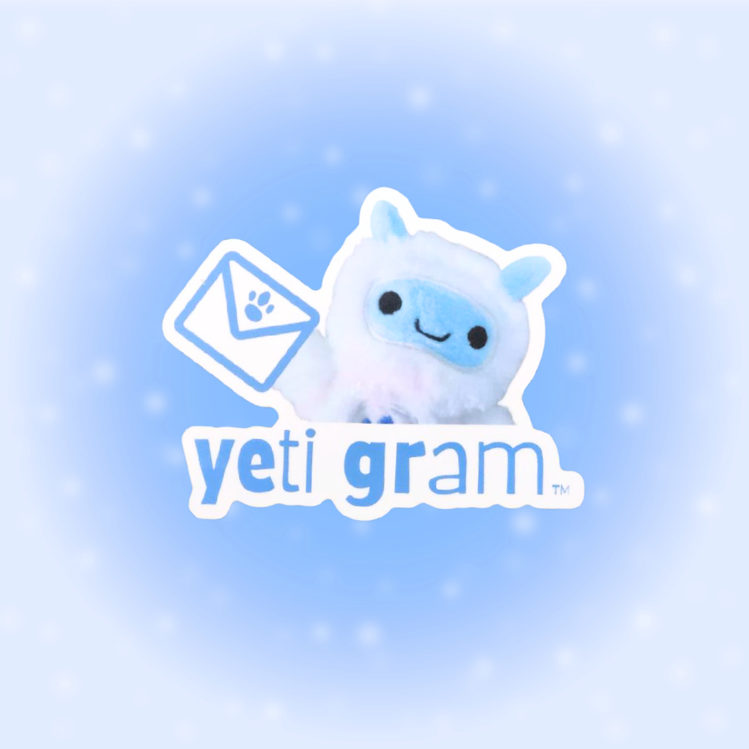 Yeti Sticker - Yeti Gram